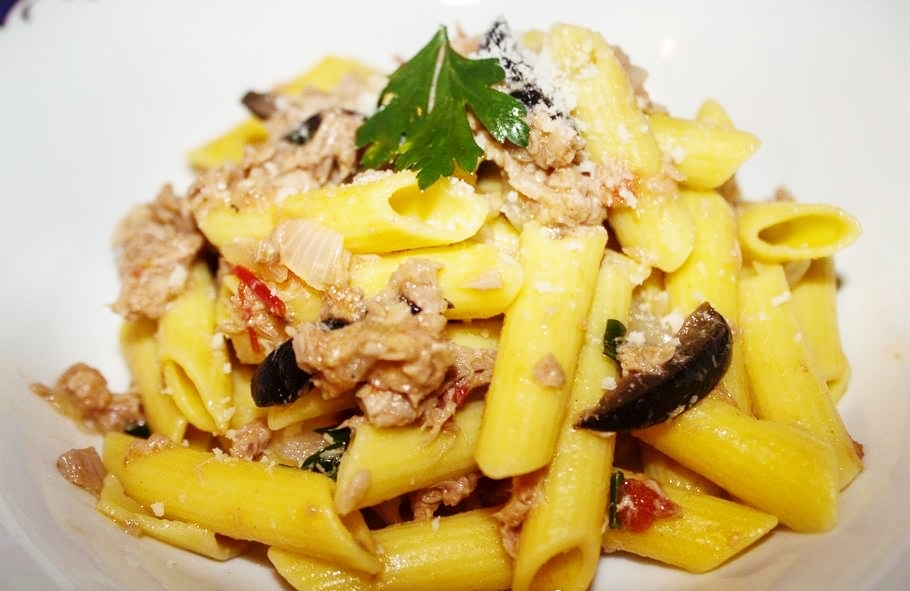 Rețetă Paste cu ton - Diversificare.ro