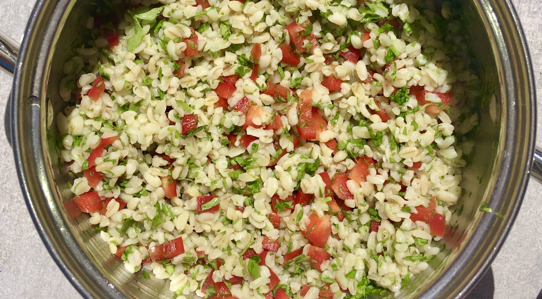 Rețetă Bulgur cu ardei și pătrunjel - Diversificare.ro